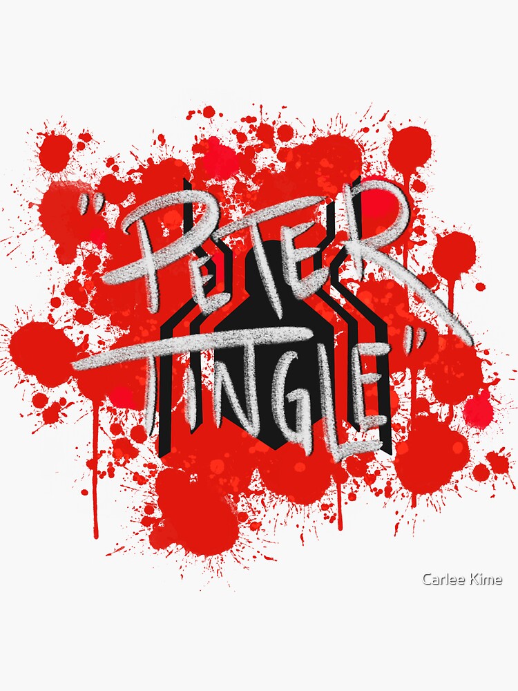 Peter Tingle”" Sticker for Sale by Carlee Kime | Redbubble