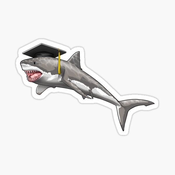 "Graduate Shark Class of 2019 Graduation" Sticker for Sale by ...