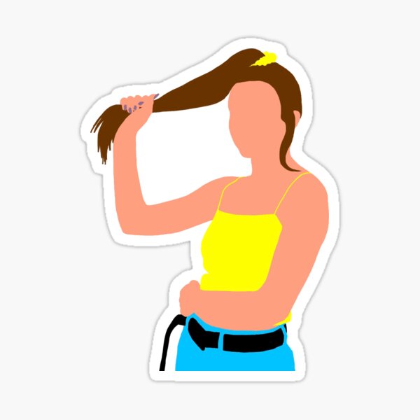 "emma chamberlain" Sticker for Sale by hannnahsieg | Redbubble