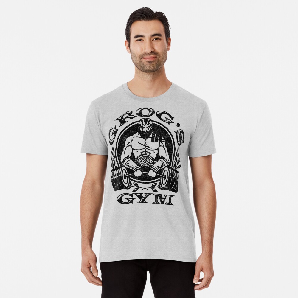 "Grog's Gym" Essential T-Shirt for Sale by huckblade | Redbubble