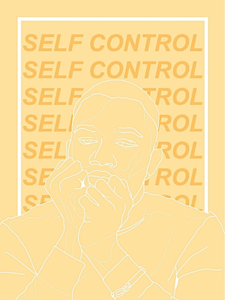 "self control - frank ocean" Sticker for Sale by sseeeraa | Redbubble