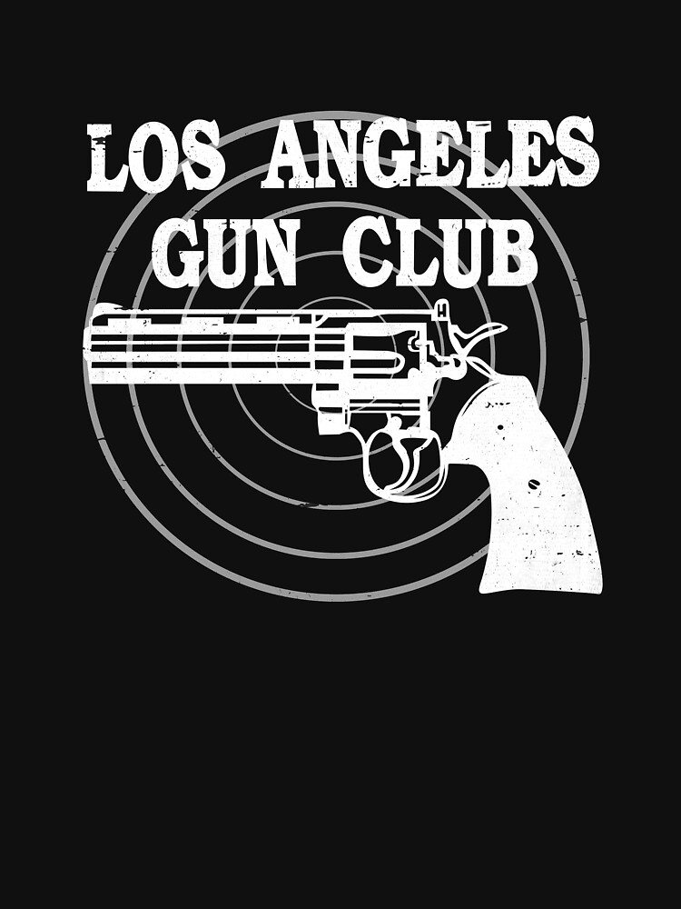 "LA Los Angeles Gun Club" T-shirt by WoodJersey | Redbubble