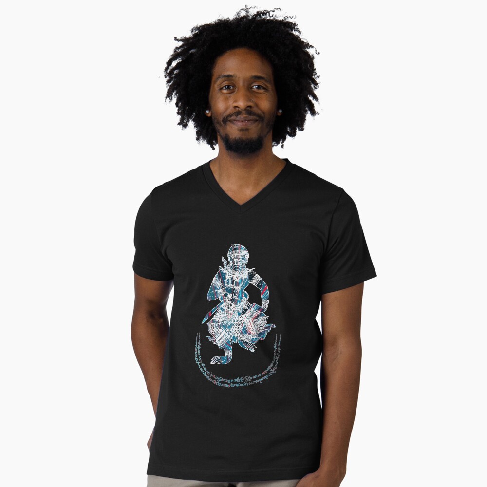 "Thailand Hanuman - Figure Of Spiritual Good Fortune" Sticker for Sale ...
