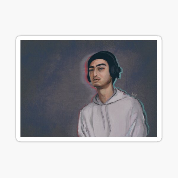 "Joji Fanart" Sticker by KatePop | Redbubble