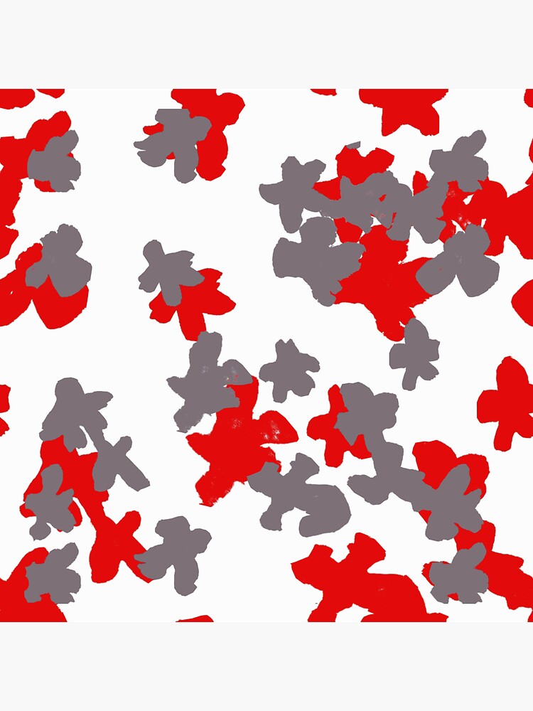"Mini petal expressive pattern" Sticker for Sale by nadoje | Redbubble