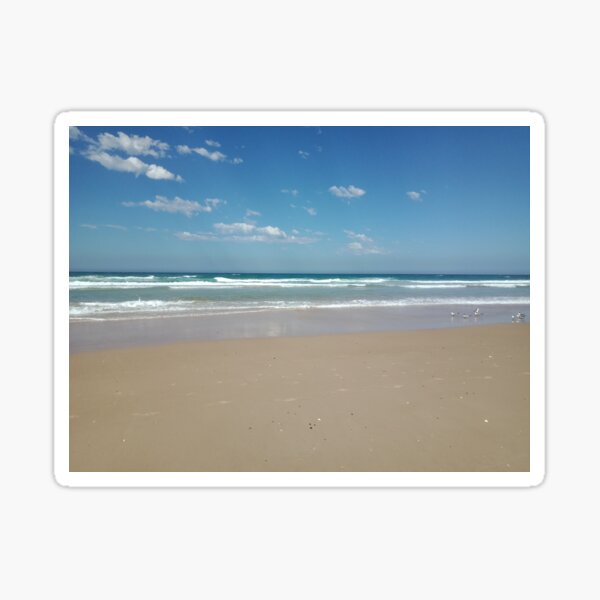 "Gold Coast Beach" Sticker for Sale by EmilyAmeliaArt | Redbubble