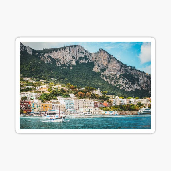 "Capri" Sticker for Sale by KingCobbs | Redbubble