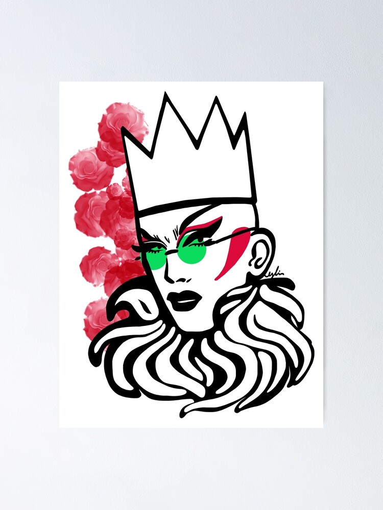 "A KweeN" Poster for Sale by GlinZor-El | Redbubble