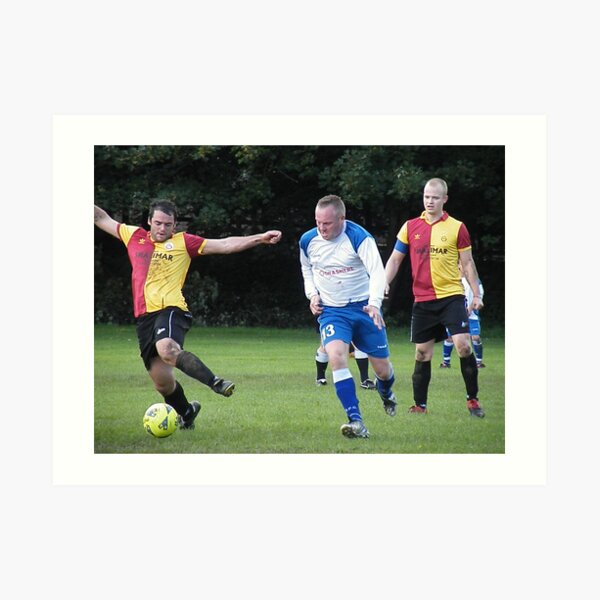"Fermain FC v Bollington Vets FC" Art Print by bioniceagle | Redbubble