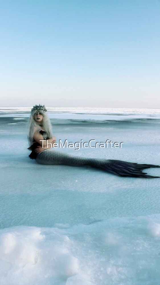 "Frozen Mermaid Queen ♥ Winter Mermaid Photo" by TheMagicCrafter ...