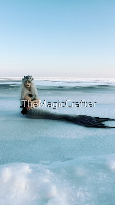 "Frozen Mermaid Queen ♥ Winter Mermaid Photo" by TheMagicCrafter ...