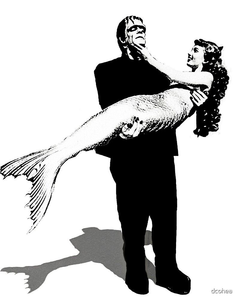 "Frankenstein Mermaid" by dcohea | Redbubble