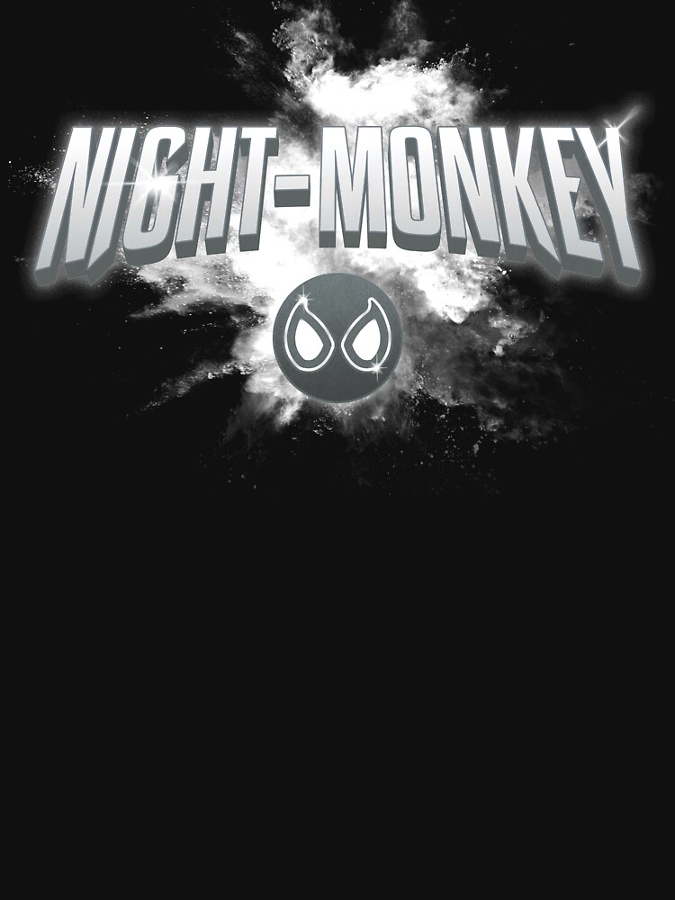 "Night Monkey Logo" T-shirt for Sale by radquoteshirts | Redbubble ...
