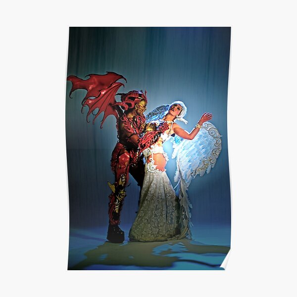 "Angels and Demons" Poster by RealDealPhoto | Redbubble