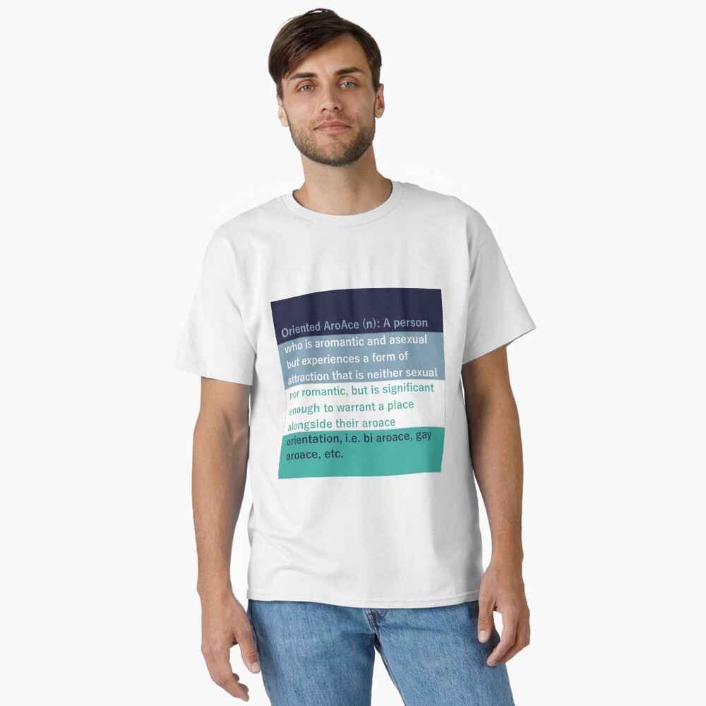 "Oriented AroAce Definition Block" Sticker for Sale by Xweetara | Redbubble