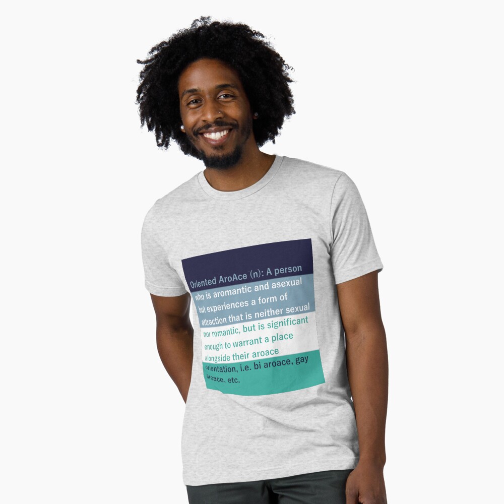 "Oriented AroAce Definition Block" Sticker for Sale by Xweetara | Redbubble