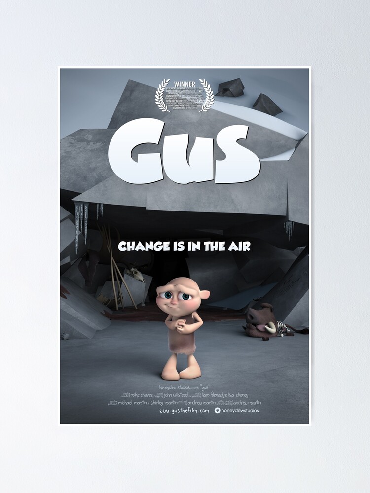 "Gus Poster Official" Poster for Sale by honeydewstudios | Redbubble