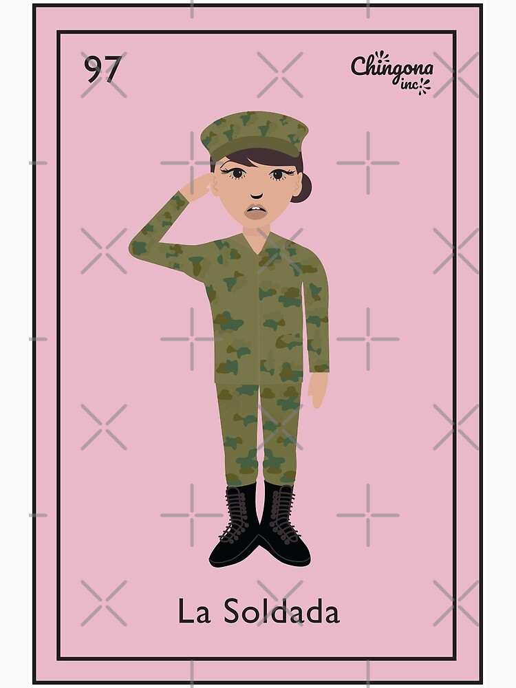 "La Soldada" Poster by vosio | Redbubble