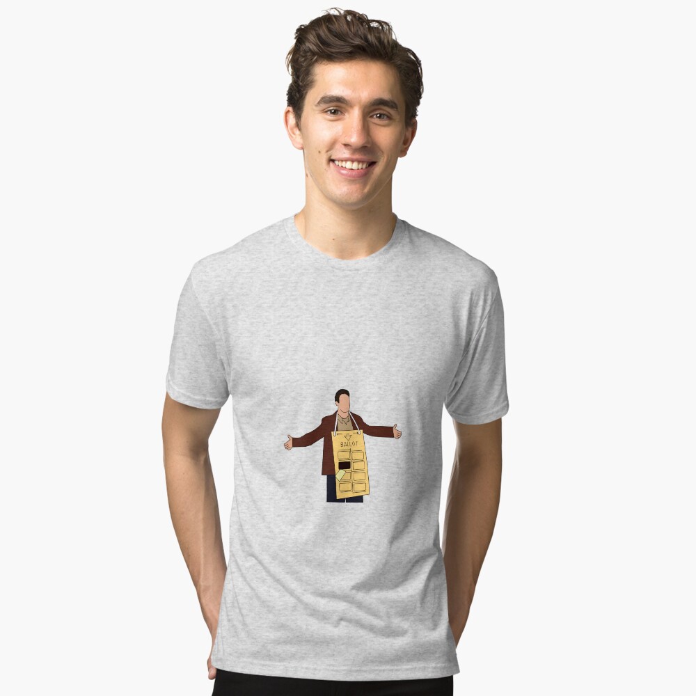"Ted Mosby Hanging Chad" Sticker for Sale by mkunze | Redbubble