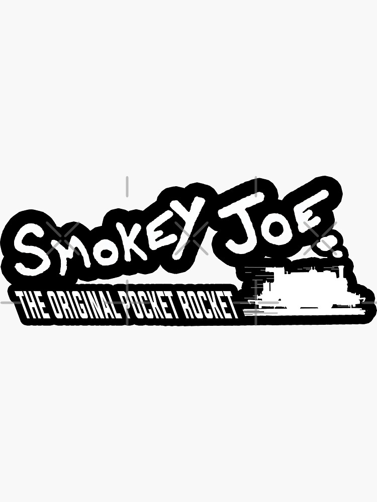 "Smokey Joe" Sticker for Sale by Thomas Marshall | Redbubble