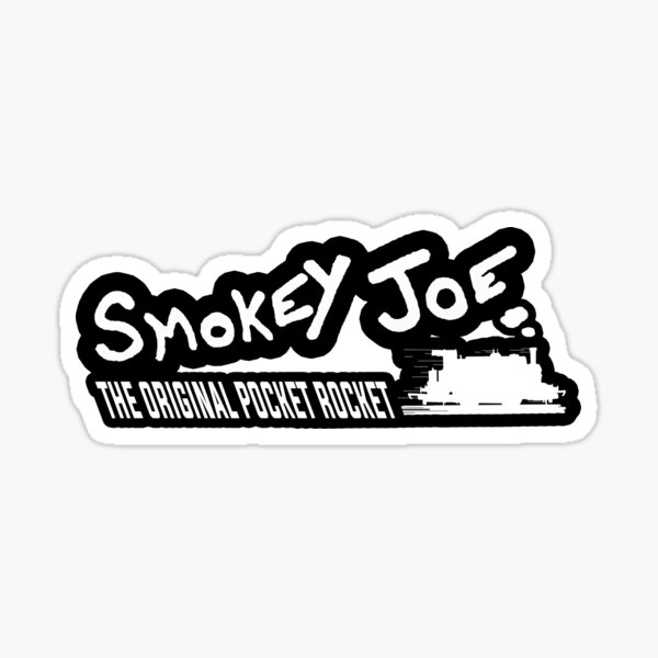 "Smokey Joe" Sticker for Sale by Thomas Marshall | Redbubble