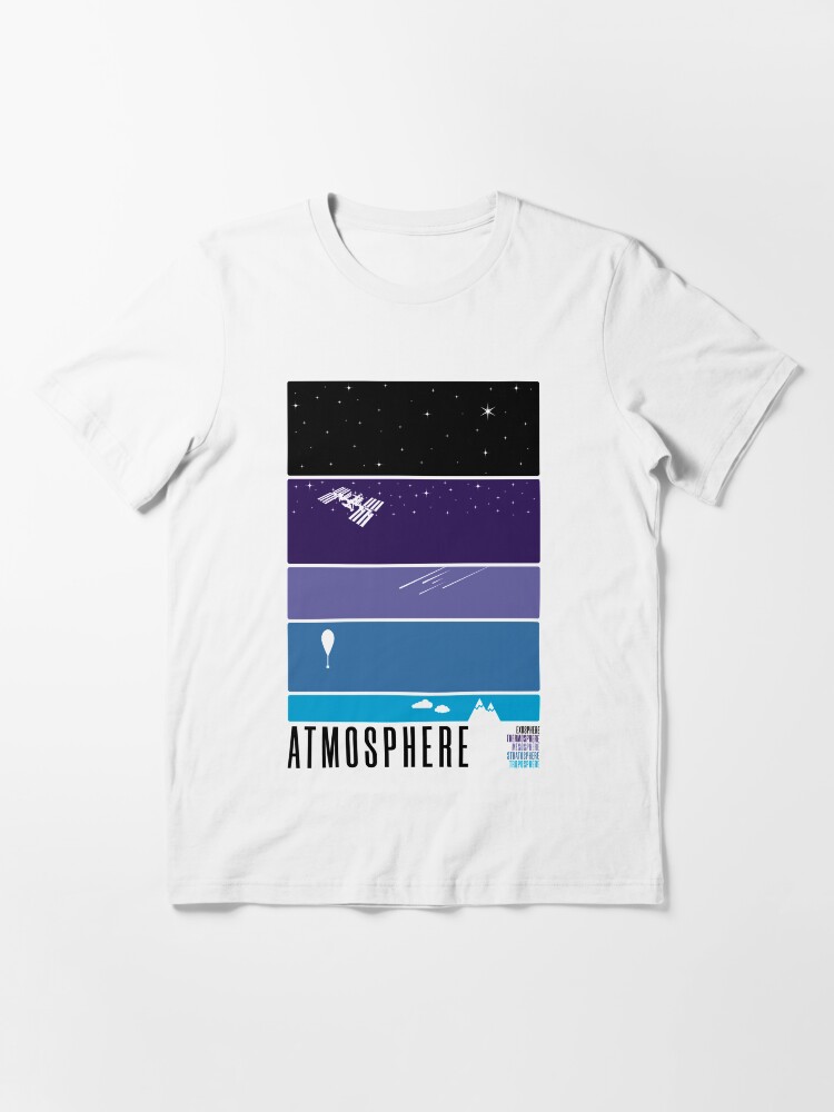 "Atmosphere Layers Design" T-shirt for Sale by IndieWorks | Redbubble ...