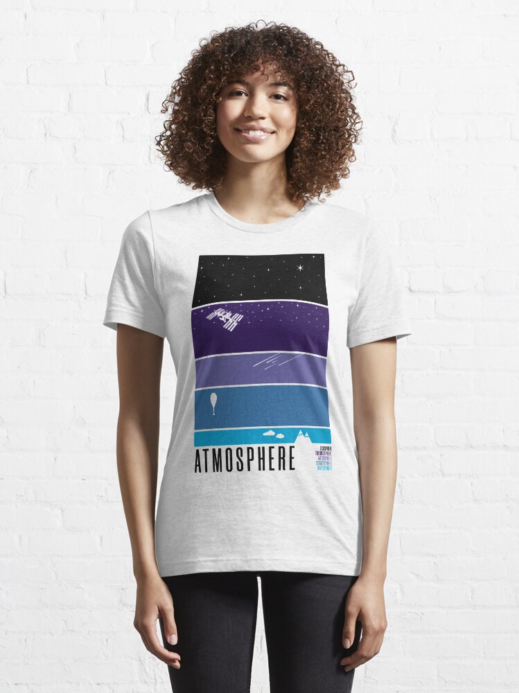 "Atmosphere Layers Design" T-shirt for Sale by IndieWorks | Redbubble ...