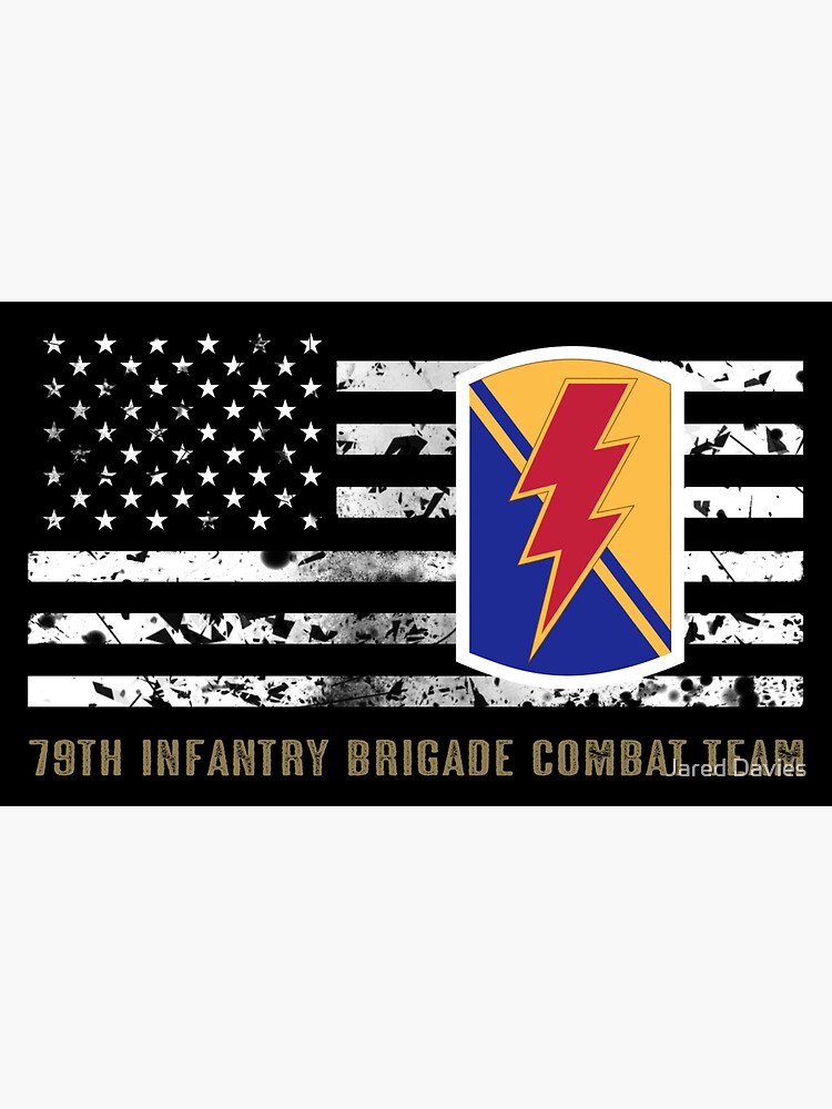 "79th Infantry Brigade Combat Team" Sticker for Sale by MilitaryCandA ...