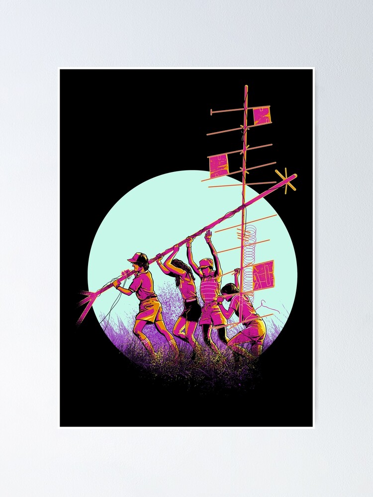 "Cerebro Radio Tower" Poster for Sale by rustenico | Redbubble