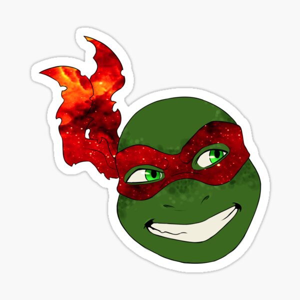"Galaxy Raph" Sticker by KimberlyGB | Redbubble