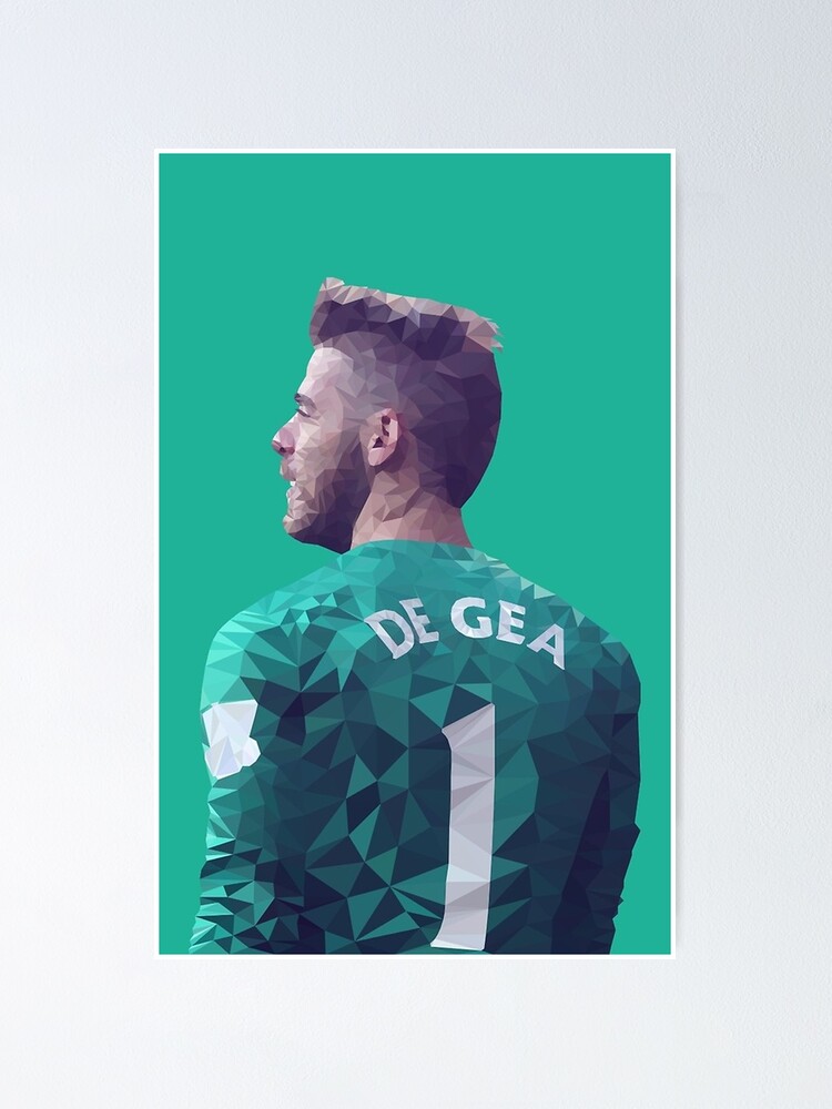 "David De Gea Manchester United " Poster for Sale by Michael E Barnes ...