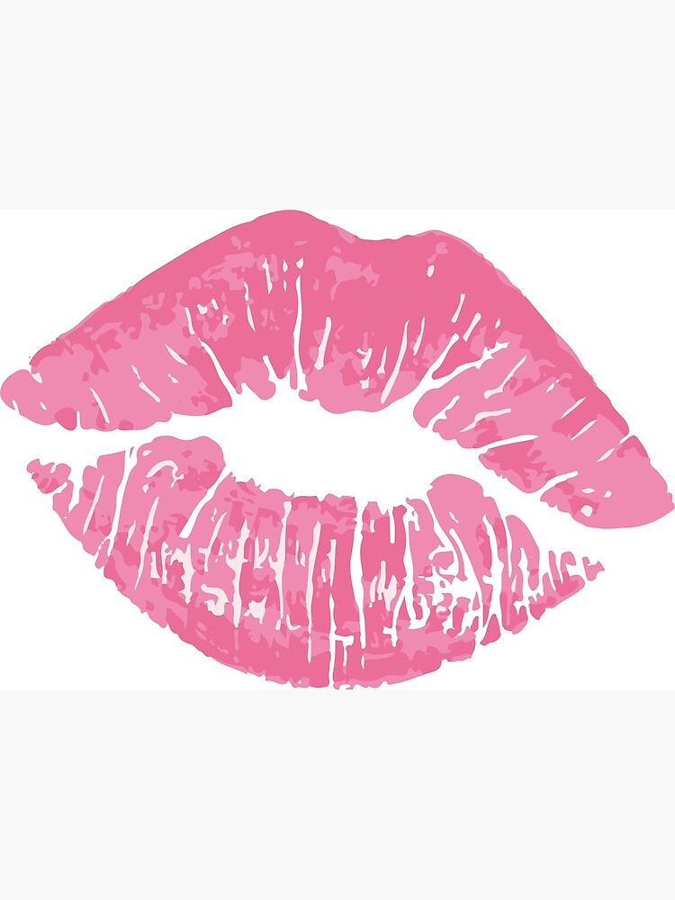 "Kissy Lips" Poster by mandrulis | Redbubble