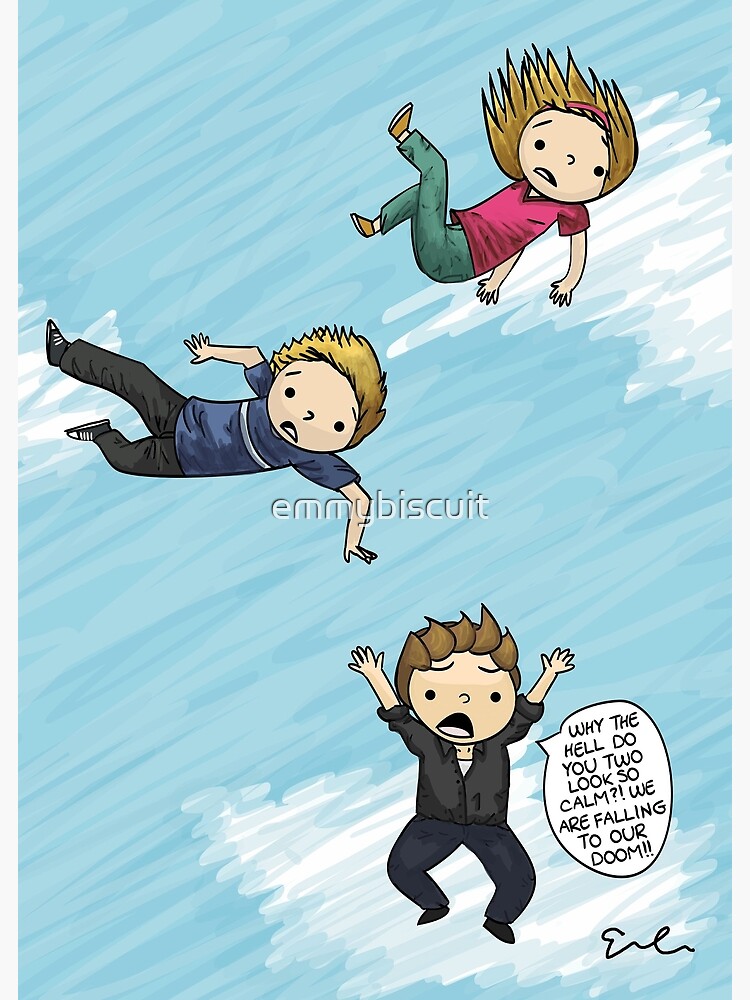 "Falling into The Land of Stories" Art Print by emmybiscuit | Redbubble