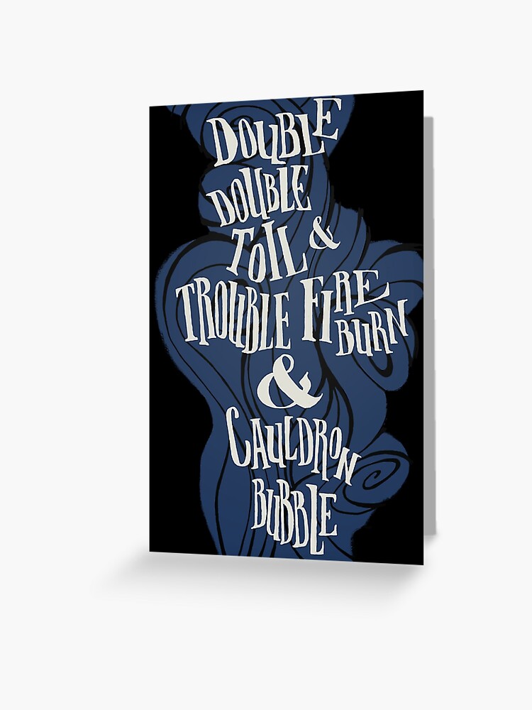 "Macbeth" Greeting Card for Sale by hannah-saur | Redbubble