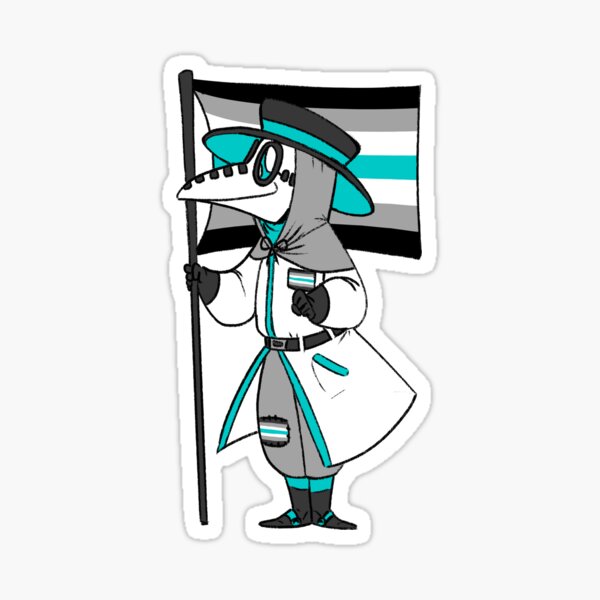 "Libramasculine Pride Plague Doctor" Sticker by soodie | Redbubble