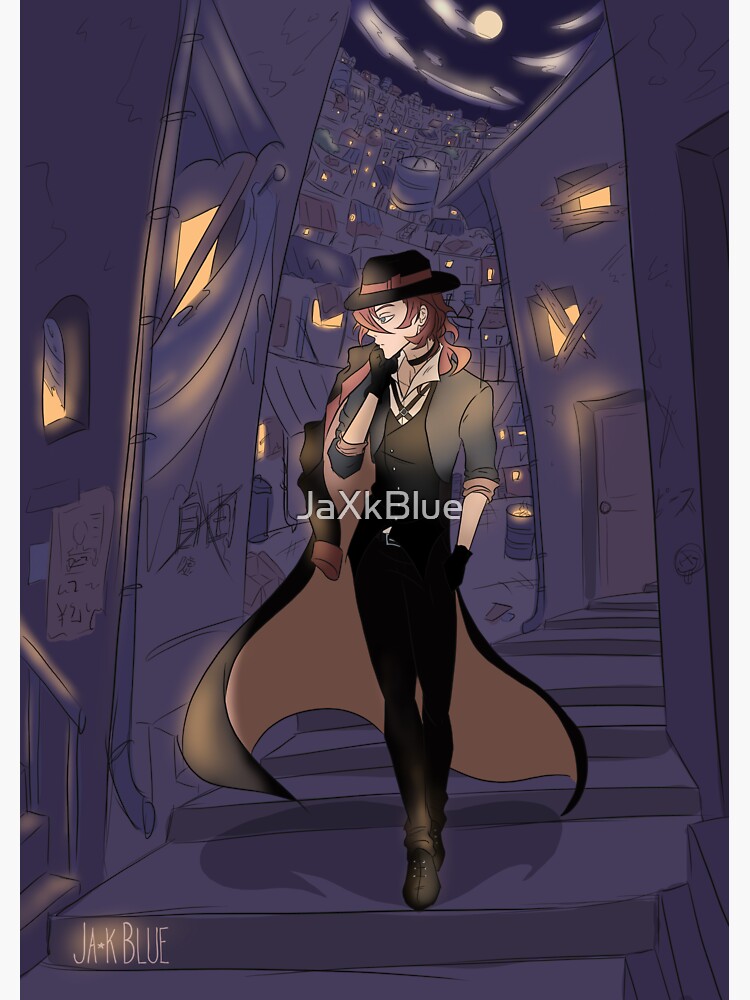 "Down Memory Lane, Night" Sticker for Sale by JaXkBlue | Redbubble