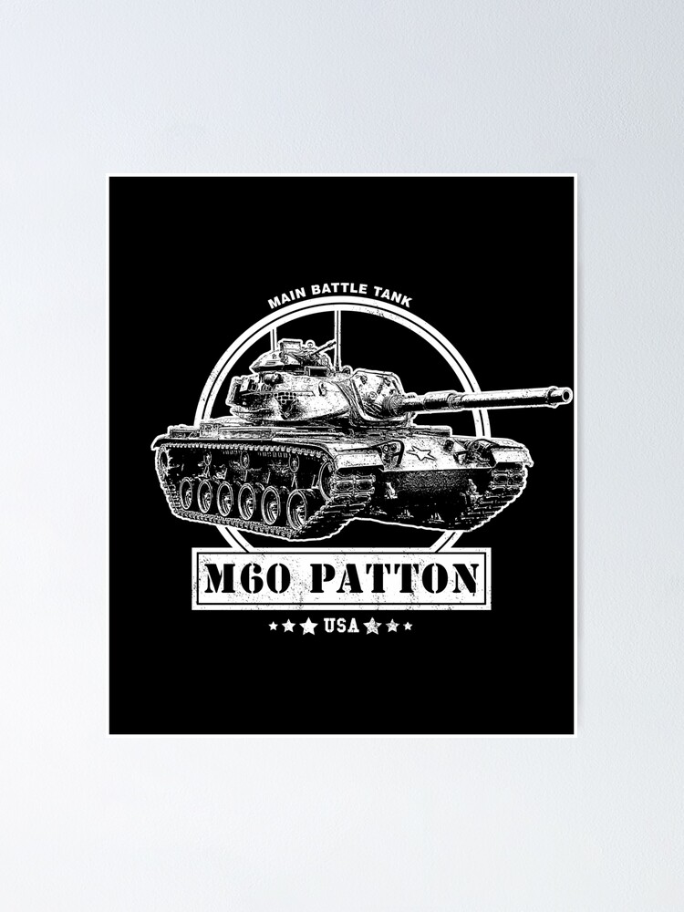 "M60 Patton" Poster by RycoTokyo81 | Redbubble