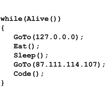 "While Alive - From the life of a programmer" Poster by saechla | Redbubble