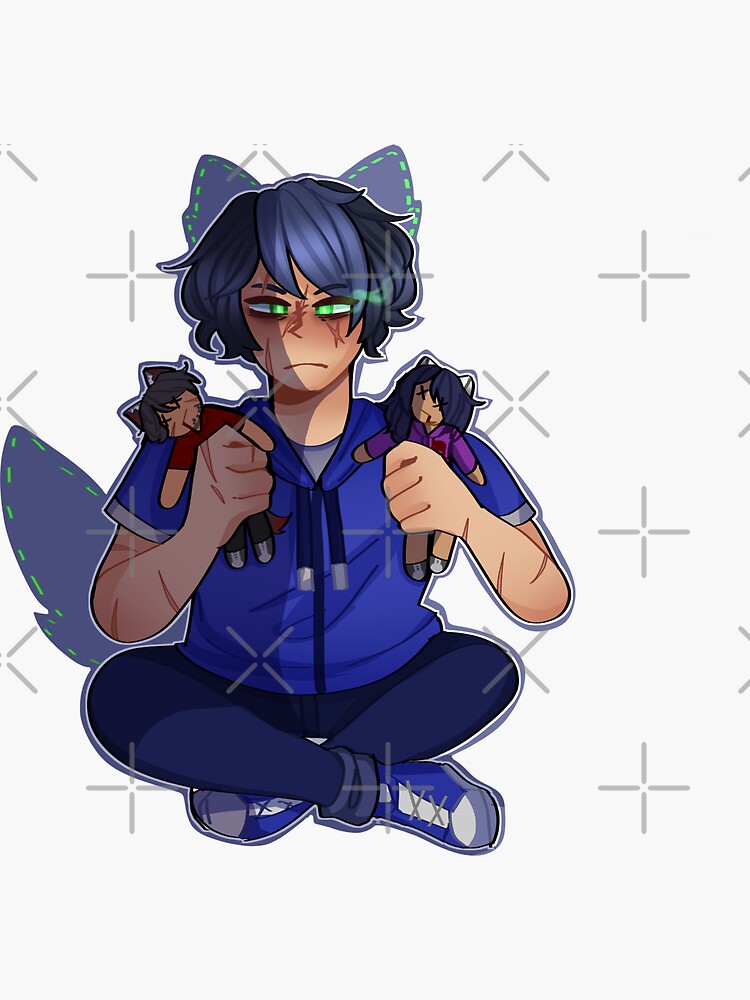 "(Aphmau) Ein" Sticker for Sale by Emmalya | Redbubble