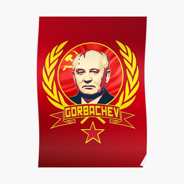 Gorbachev Posters | Redbubble