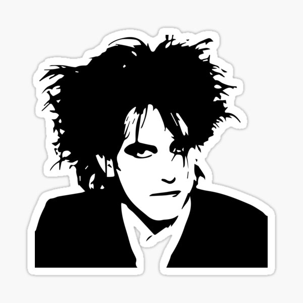 "Robert Smith" Sticker for Sale by jhojho | Redbubble