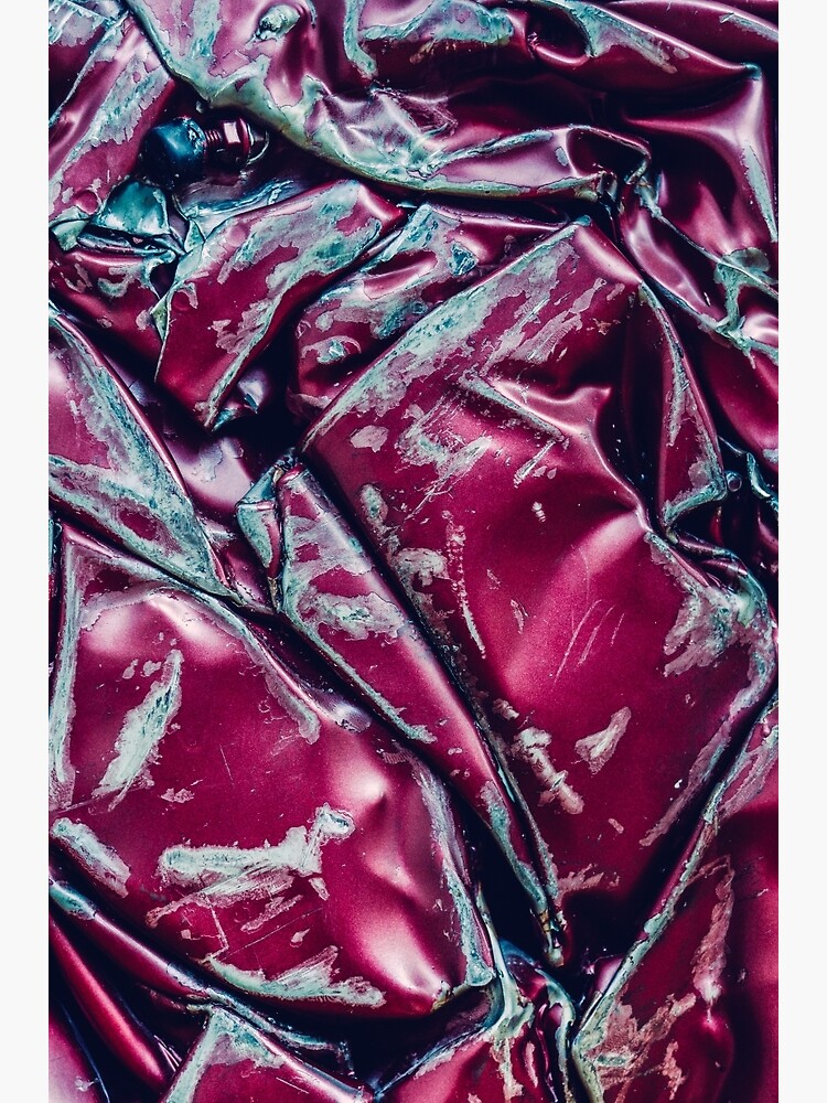 "Crushed Car Texture" Poster by mrdoomits | Redbubble