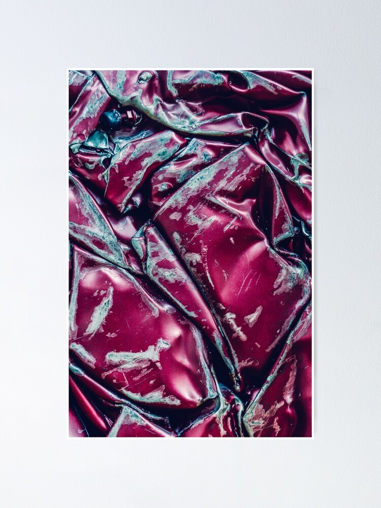"Crushed Car Texture" Poster by mrdoomits | Redbubble