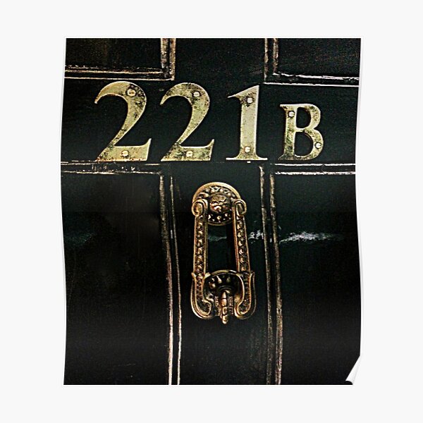221b Baker Street Posters | Redbubble