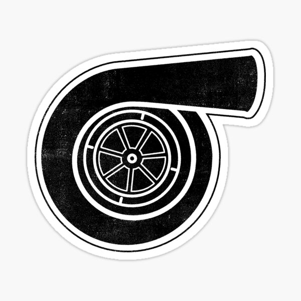 "Turbo Turbine" Sticker for Sale by melvtec | Redbubble