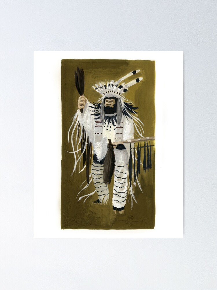 "Ape Chief" Poster by jethrotai | Redbubble
