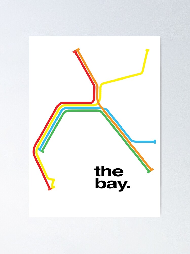 "the bay." Poster for Sale by mattnazario | Redbubble