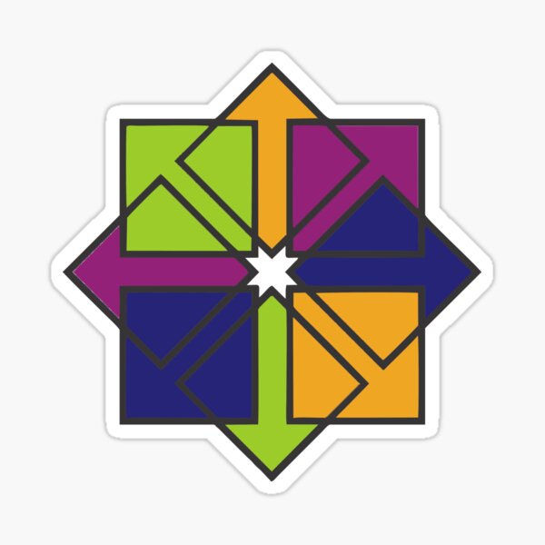 "Centos logo" Sticker by stevedird | Redbubble