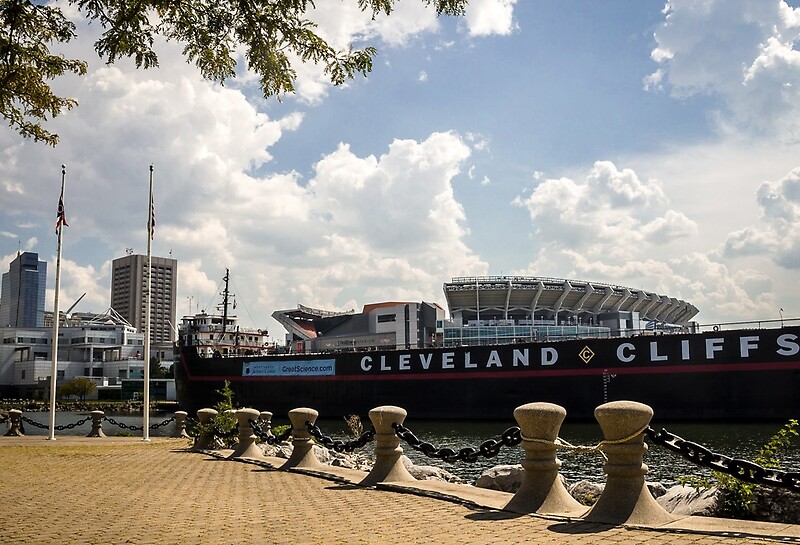 "Cleveland Cliffs, Downtown Cleveland Ohio" by Illus01 | Redbubble