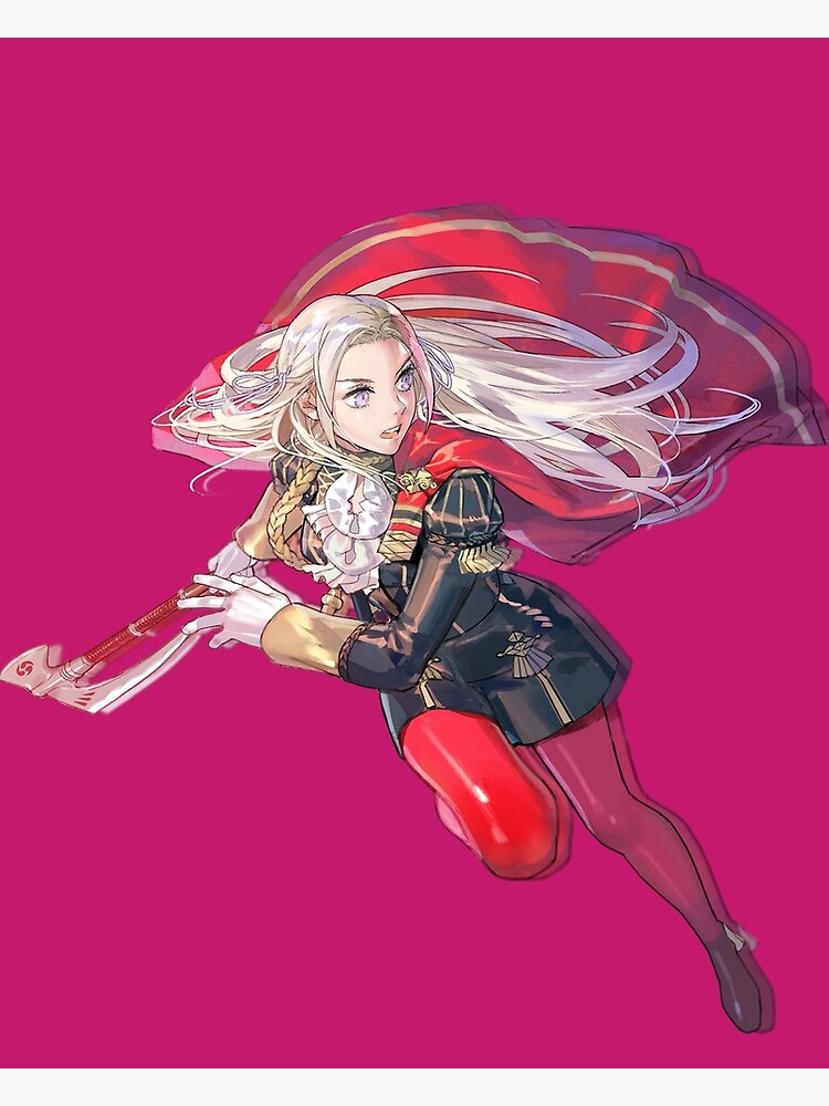 "Fire Emblem Three Houses-Edelgard" Art Print by TomsTops | Redbubble